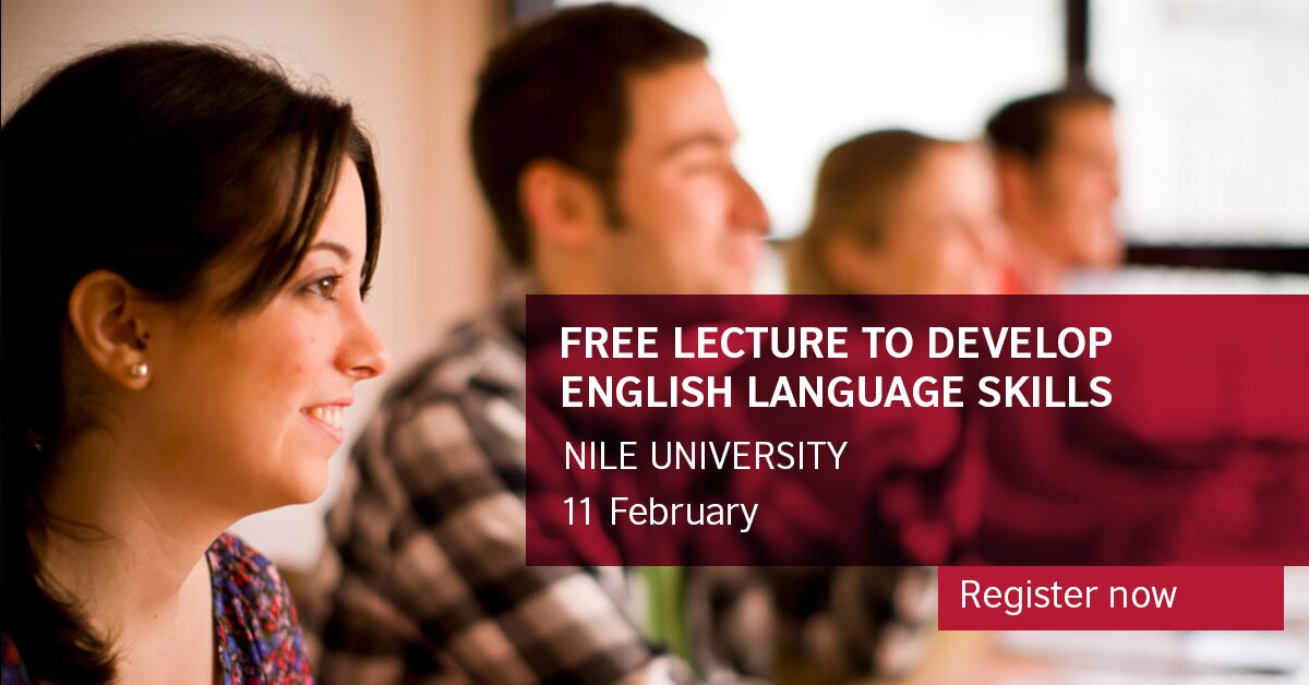 Free lecture at Nile University | British Council
